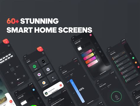 Smart Home Automation UI Kit DQODE