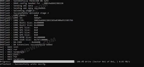 Unlock Bootloader On MediaTek Devices Using MTKClient DroidWin