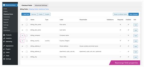 Checkout Field Editor Checkout Manager For Woocommerce Wordpress