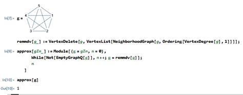 Procedural Programming Make A Loop While Graph Is Not Empty