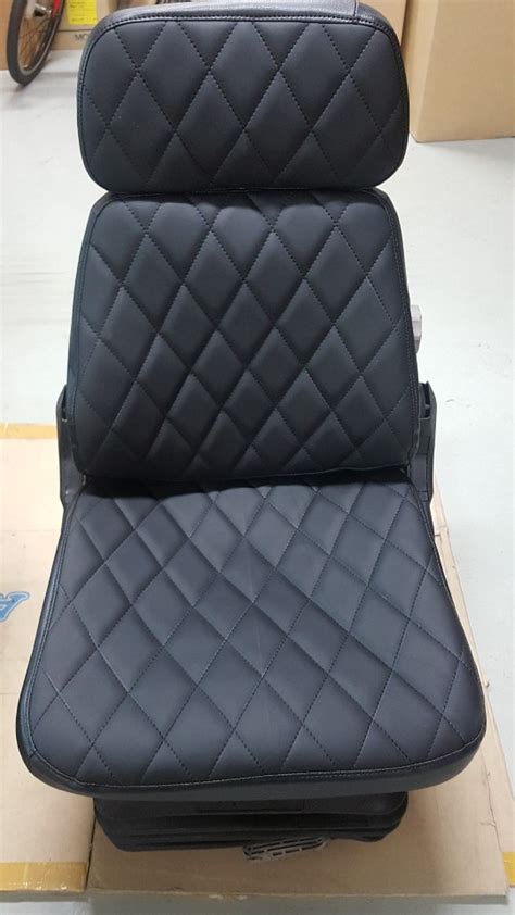 History 장비의자시트수리제작보강 크레인 지게차 특수의자 등