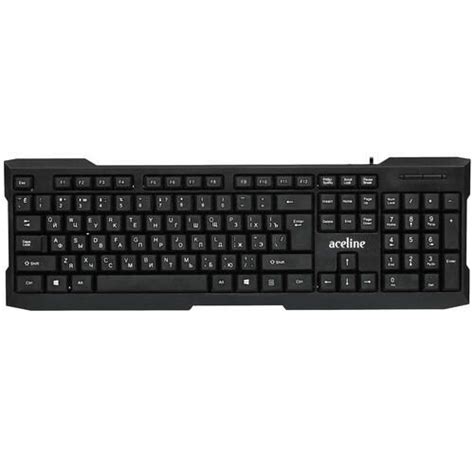 Мембранная клавиатура Aceline Aceline K 202bu купить по низкой цене отзывы фото