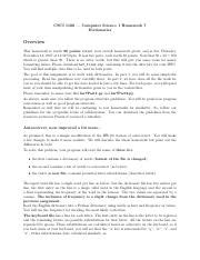 Hw7 Pdf CSCI 1100 Computer Science 1 Homework 7 Dictionaries Overview This Homework Is Worth