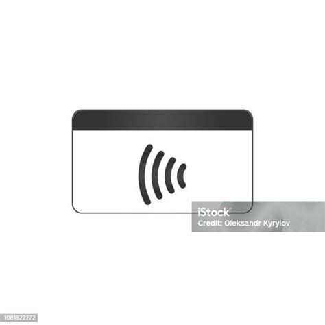 Nfc 결제입니다 Pos 단말기 신용 카드에서 비접촉 식 결제를 확인합니다 근처 필드 통신 개념 벡터 그림을 흰색 배경에