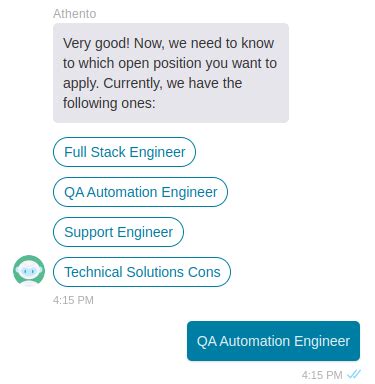 How To Create A Dialogflow Chat Bot Integrated With Athento Athento