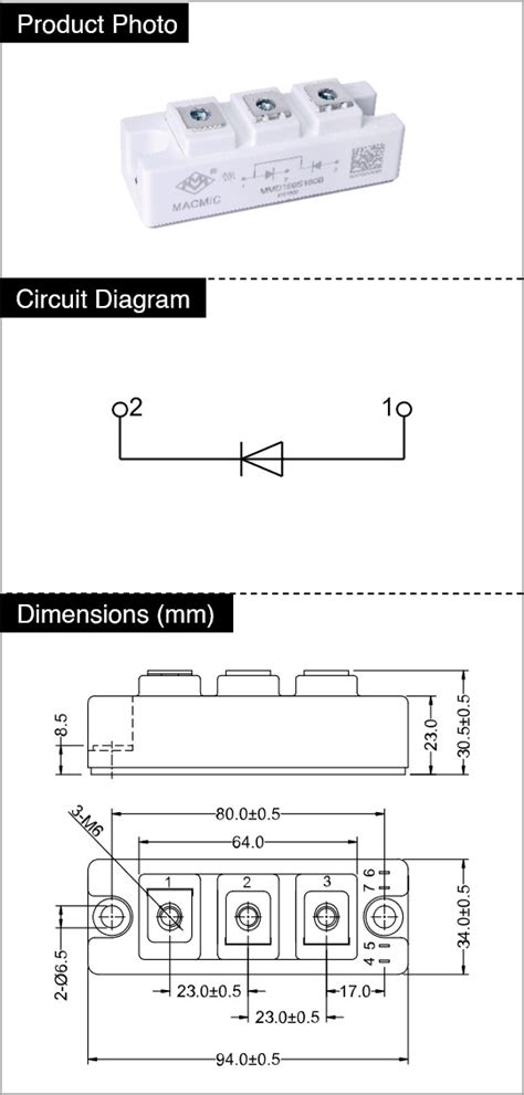 Rectifier Diode Module Efficient International Technology
