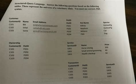 Solved Write A SQL Command To Update The Spelling Of The Chegg