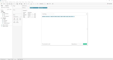 Making Calculated Field That Fills In Null Values Tableau