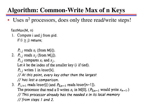 Parallel Algorithms A Simple Model For Parallel Processing Ppt Download