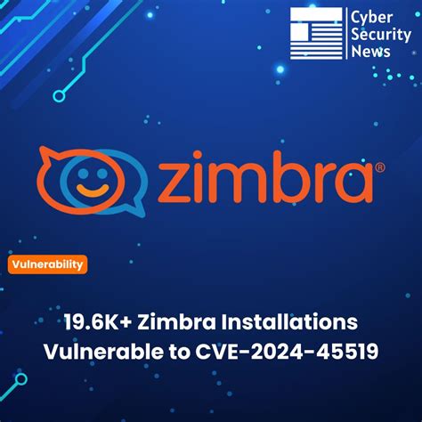 Cyber Security News ® 19 6k Public Zimbra Installations Vulnerable To Code Execution Attacks