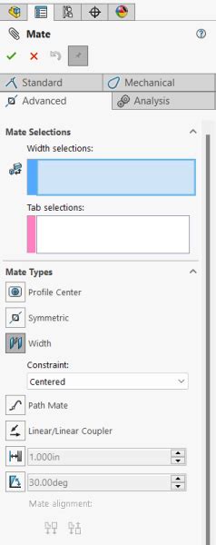 Using The Width Mate In SOLIDWORKS Assemblies Using The Width Mate In SOLIDWORKS Assemblies