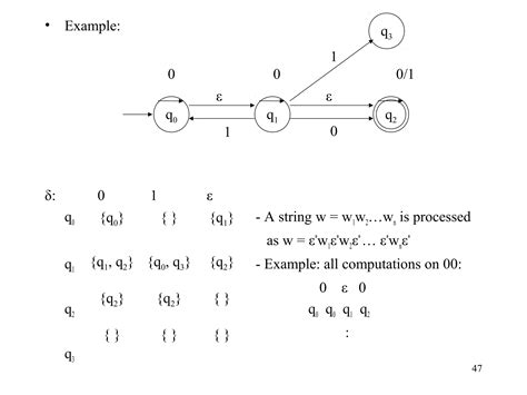 finite automata examples ppt programming languages computing