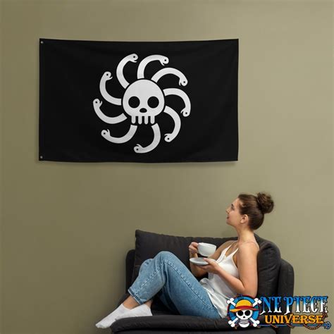 One Piece Jolly Roger Kuja Pirates Flag One Piece Universe Store