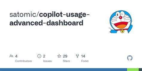 Github Satomiccopilot Usage Advanced Dashboard