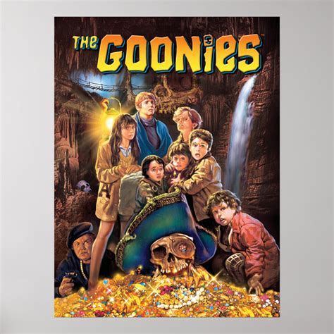 The Goonies One Eyed Willys Treasure Poster Zazzle