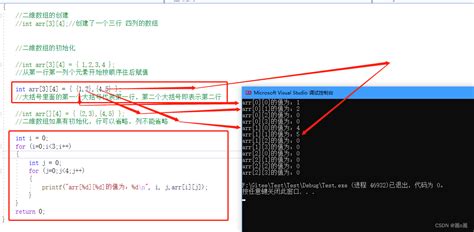 c语言整体梳理 基础篇 数组 初始化一个一维数组 有10个元素 并与其索引对应 csdn博客