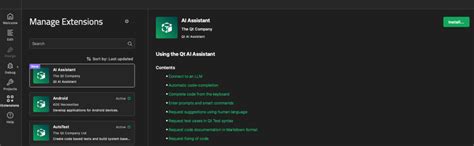 Qt Ai Assistant实验版发布