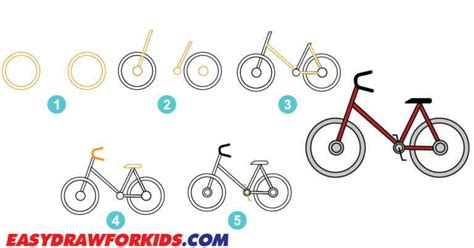 How To Draw A Bike 3 Ways With Pictures