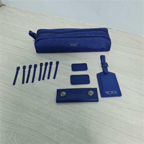 Tumi Accent Kit Blue Luxury Accessories On Carousell