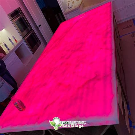 Underlit Countertops Eco Electric San Diego