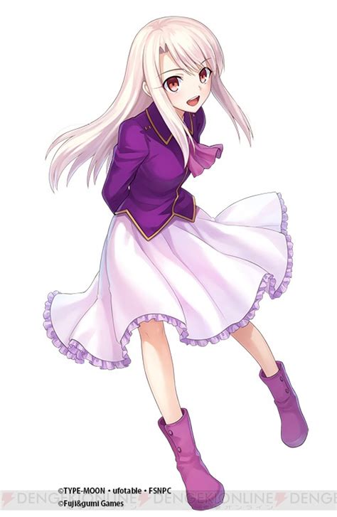 Illyasviel Von Einzbern Fatestay Night Fate Series Silver Hair