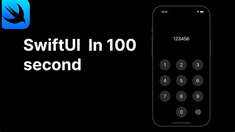 SwiftUI In Seconds Custom NumberPad YouTube