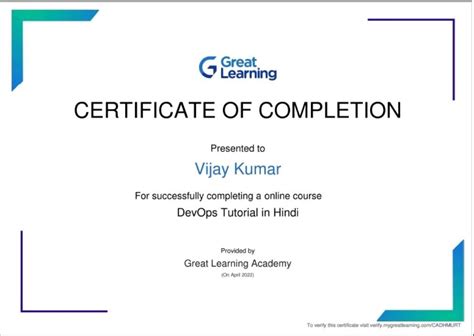 Vijay Kumar Fulara On Linkedin Start Devops Devopscertification
