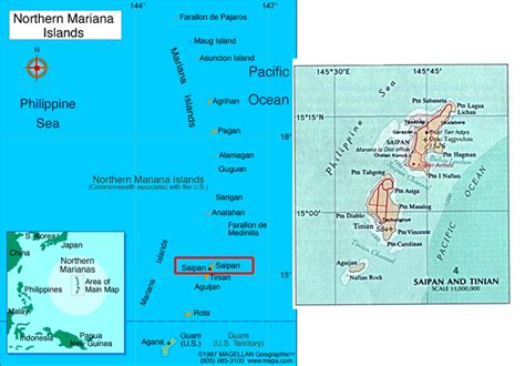 Saipan World Map
