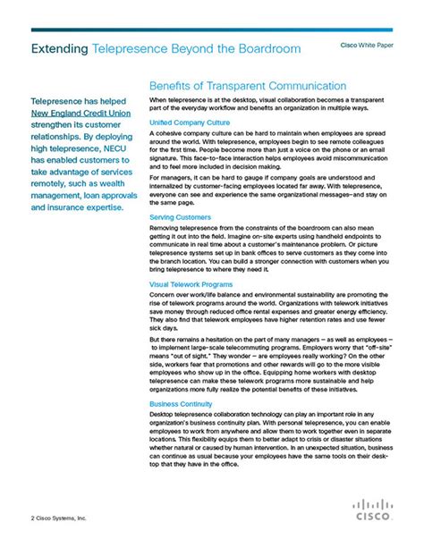 Cisco White Paper On Behance