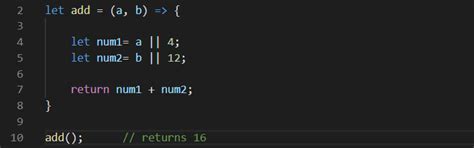 Es6 Features Parameter Handling Nearly Done