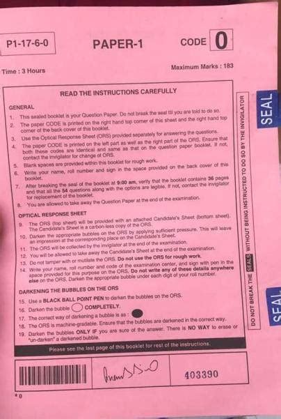 JEE Advanced Paper Analysis By Expert India Today