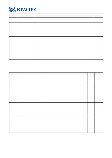 Rtl8201fl Vb Cg Datasheet 24 66 Pages Realtek Single Chip Port 10 100m Ethernet Phyceiver