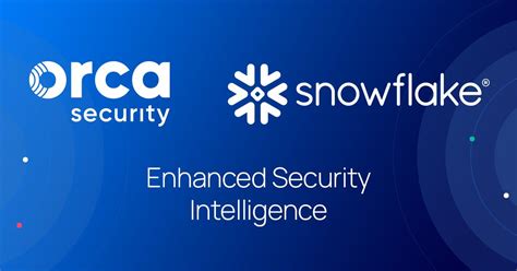 Orca Security On Linkedin Snowflake Integrations Cloudsecurity Cybersecurity Orcasecurity