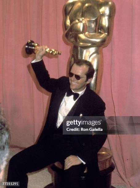 837 Jack Nicholson Oscars Photos And High Res Pictures Getty Images