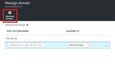 Configuring A Custom Domain Name In Azure App Service Full Stack Developer Web Designer