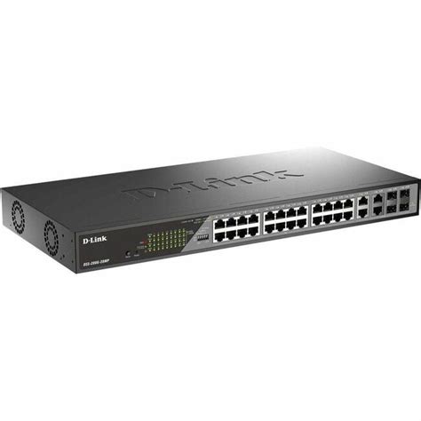 D Link 8 Port 10 100 1000 Poe Gigabit Ethernet Surveillance Switch Dss 200g 28mp Logics