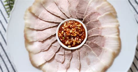 정호영 냉제육 레시피 돼지 앞다리살 수육