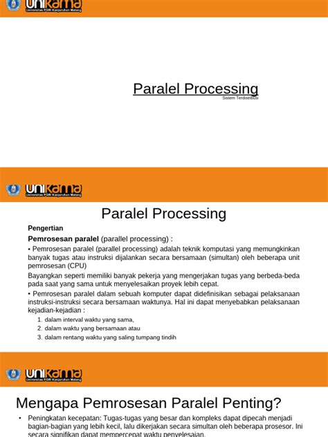10 Paralel Processing Pdf