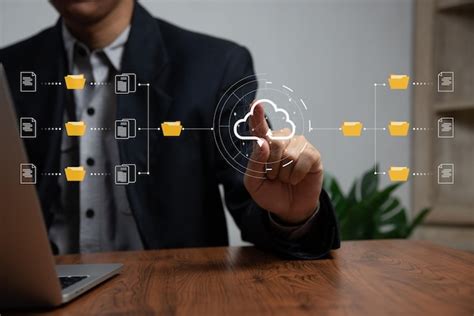 Premium Photo Computing Global Innovation In Cyberspace Service Solution Link Computer Future