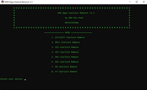 Download Omh Oppo Userlock Remove Tool V