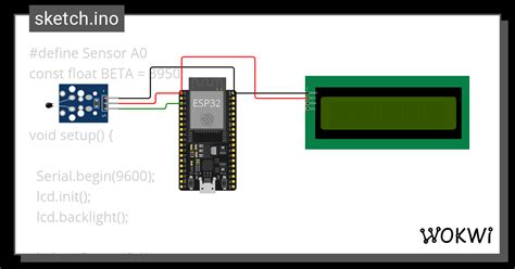 Sensor De Temperatura Wokwi Esp32 Stm32 Arduino Simulator