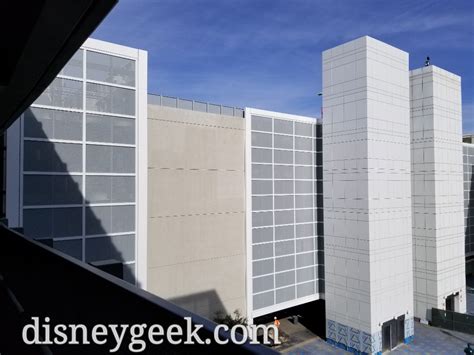 Disneyland Parking Structure Construction Project Pictures 12 20 19
