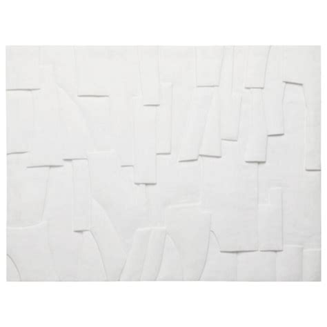 White Plaster Reconstituted Stone Wall Art