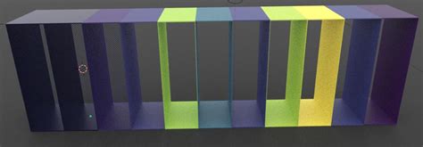 Materials Color Mapping Instances Of Objects Based On Custom