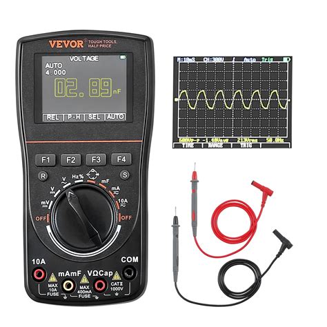 Vevor 2 In 1 Handheld Digital Lab Oscilloscope 2 5ms S Sampling Rate