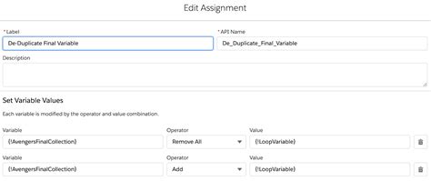 Flows Use Loops To De Duplicate Collection Variables In Flow