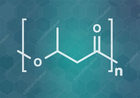Polyhydroxybutyrate Biodegradable Plastic Illustration Stock Image F027 9196 Science