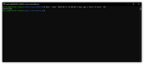 How To Calculate Correct Date In Bash