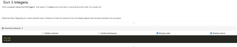 solved sort 3 integers write a program named sort3integers