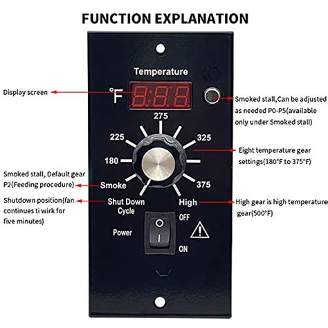 Replacement For Traeger Digital Controller Kit Compatible